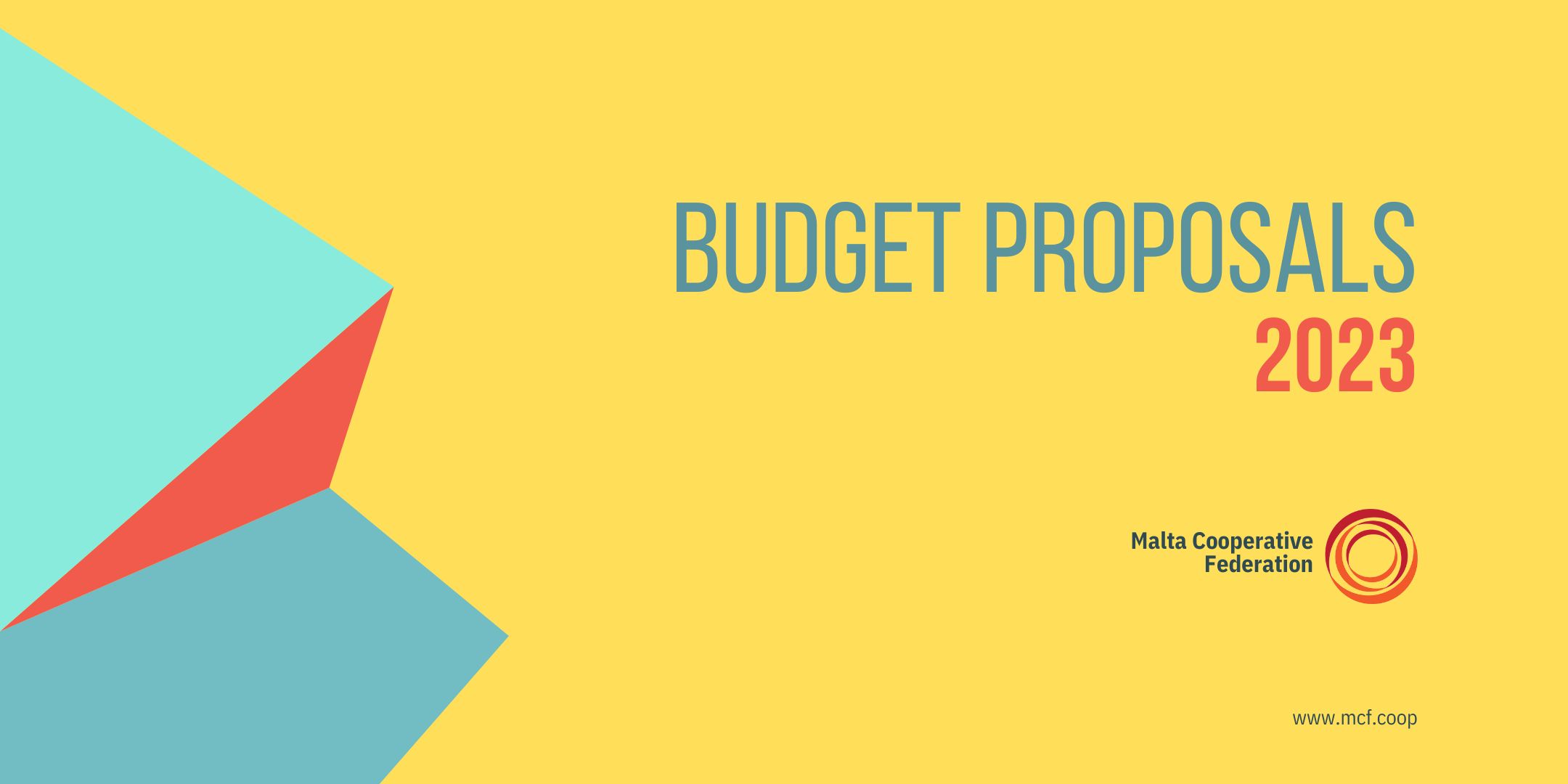 MCF presents its proposals for Budget 2023